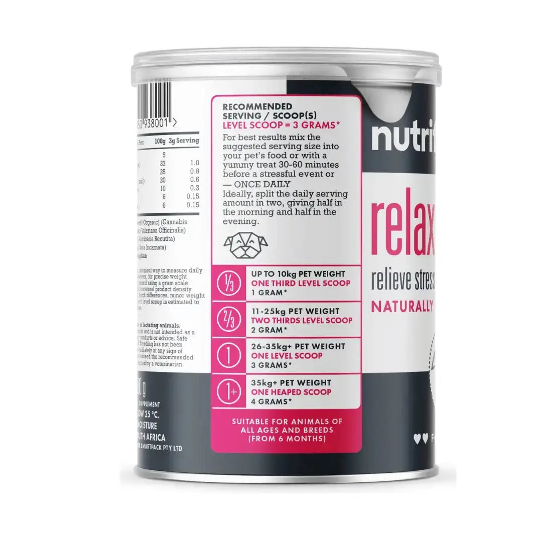Nutriflex RelaxMax Calming for Dogs | NutriFlex – Canine & Co