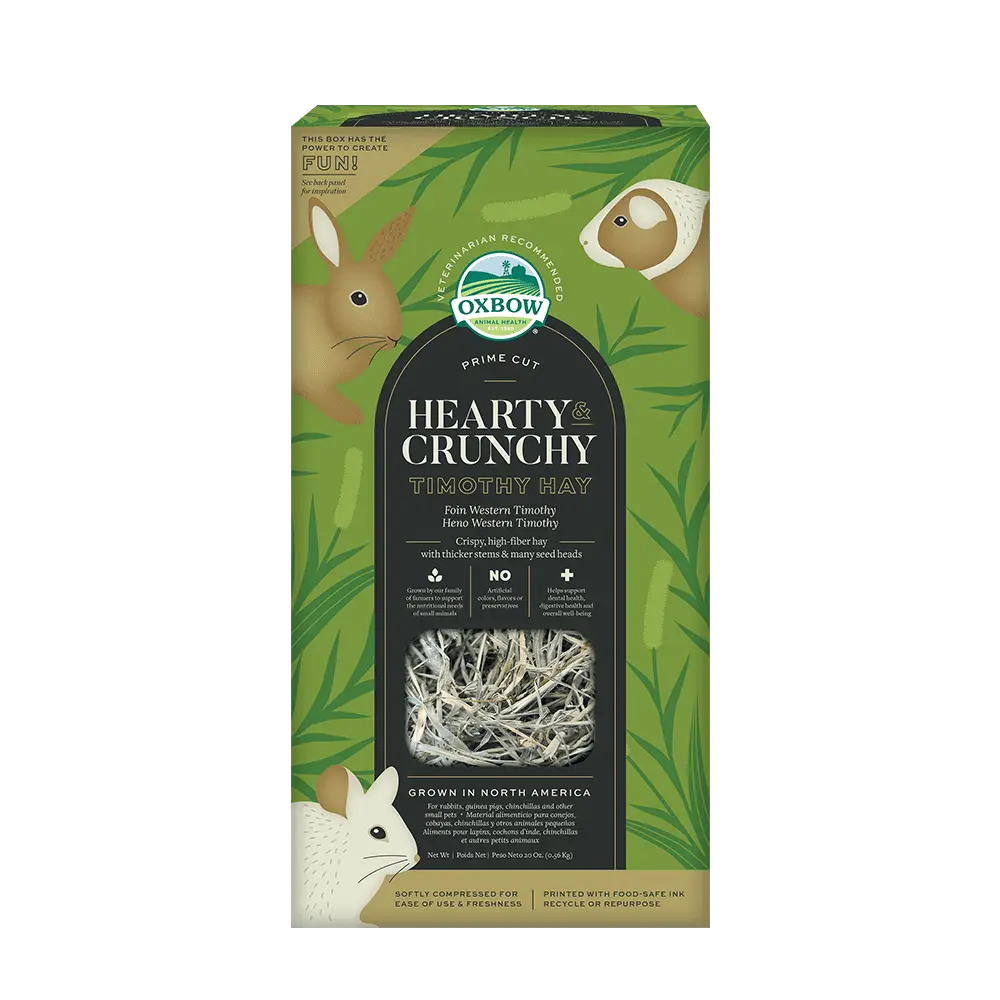 Oxbow Prime Cut Hearty Crunchy Timothy Hay - Free Delivery | Canine ...